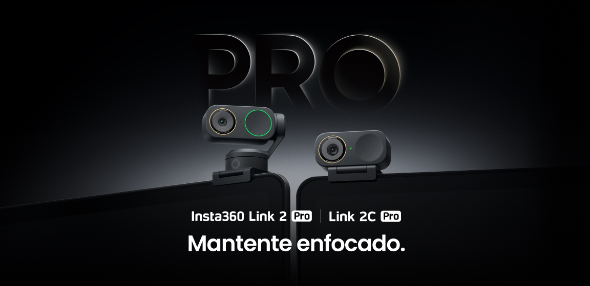Conoce Insta360 Link 2 Pro y Link 2C Pro: webcams 4K con IA para un ...