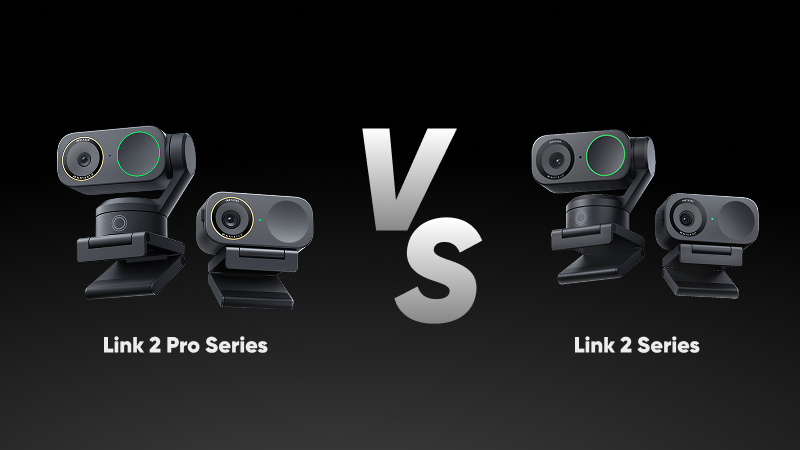Insta360 Link 2 Pro vs. Link 2: Was ist neu in der Pro-Serie?