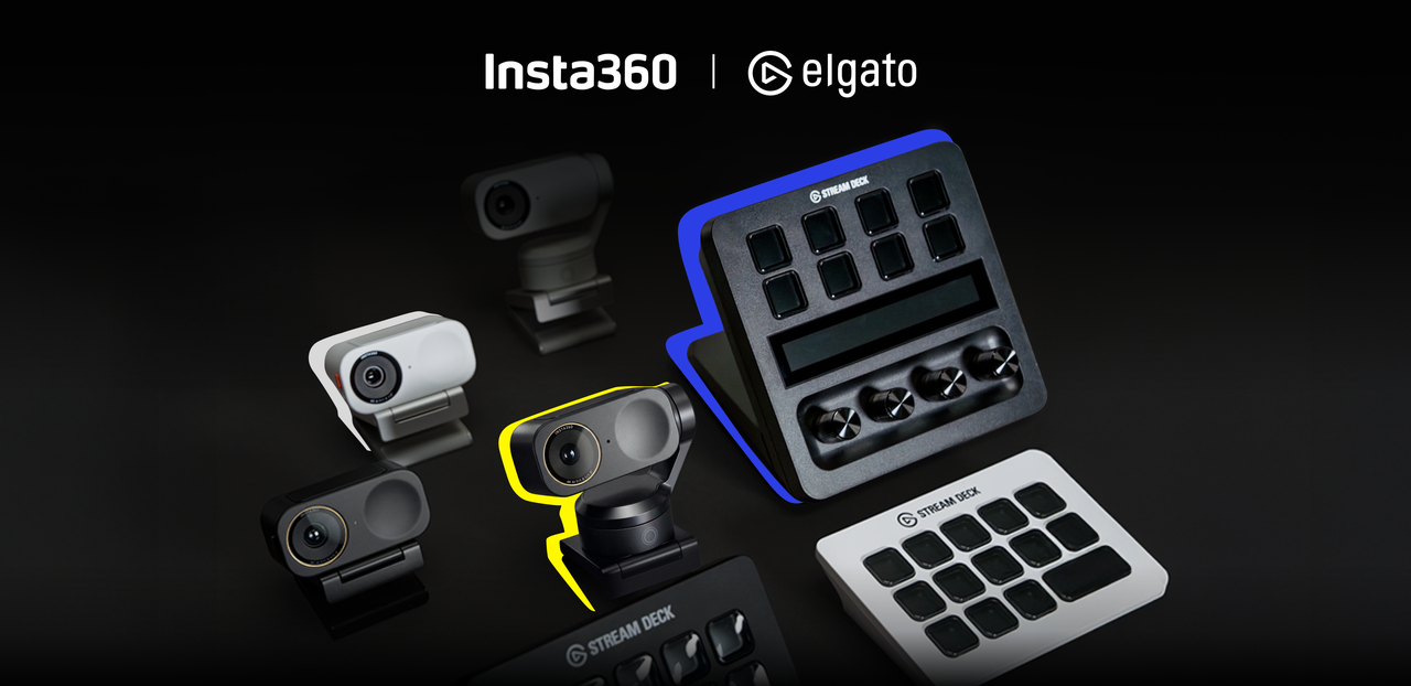Elgato and Insta360 Partner Up: Better Workflows, Fewer Distractions