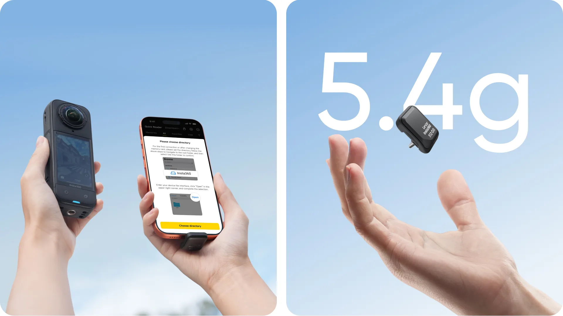 Buy Quick Reader 512GB Portable SSD - Insta360 Store