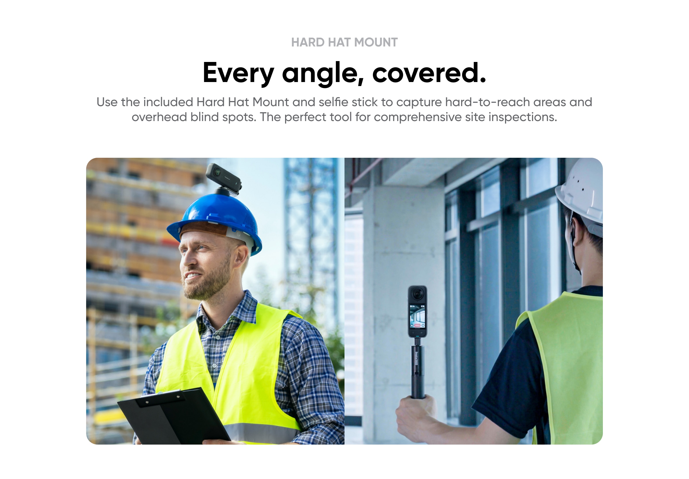Insta360 Construction Camera Bundle